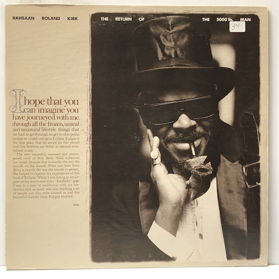 Return of the 5000 lb Man (USED LP) - Euclid Records